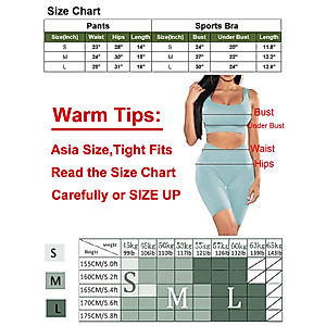 SUPJADE Buscando Ribbed Workout Outfits Sets for Women 2 Piece Seamless High Waist Athletic Leggings +Bras Yoga Outfits Two Piece (Light Purple, Large)