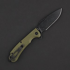 Generic Fielder Discover Line by Daggerr (Olive handle and black stonewashed blade)