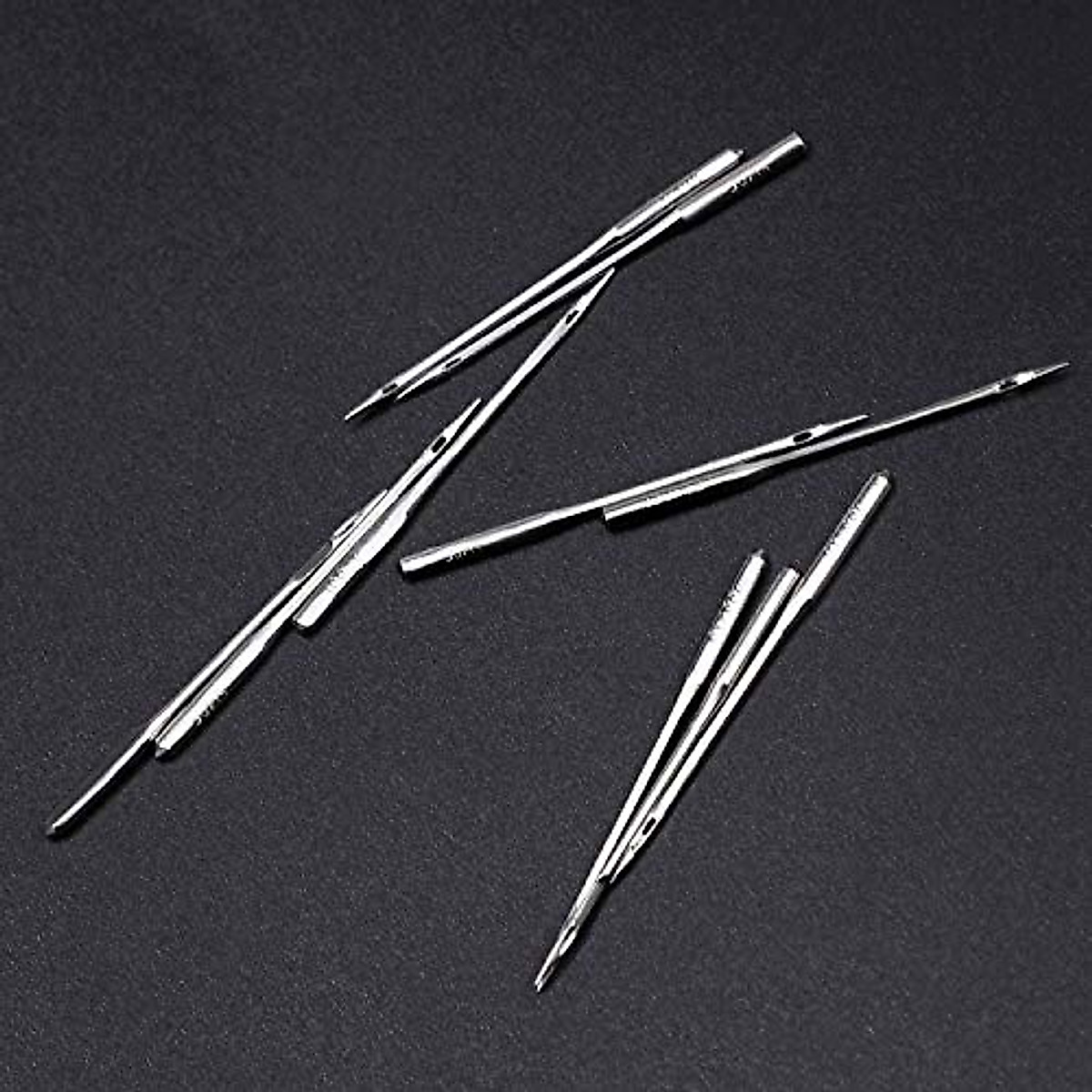 Sewing Machine Needles, 50 Count, Universal Regular Point for Singer, Brother, Janome, Varmax, Sizes 65/9, 75/11, 80/12, 90/14, 100/16