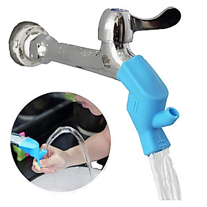 4Pcs Multicolour Faucet Water Tap Extender Spout and Easy to Install Sink Extender for Your Home Bathroom or Kitchen Bathroom Safety Products