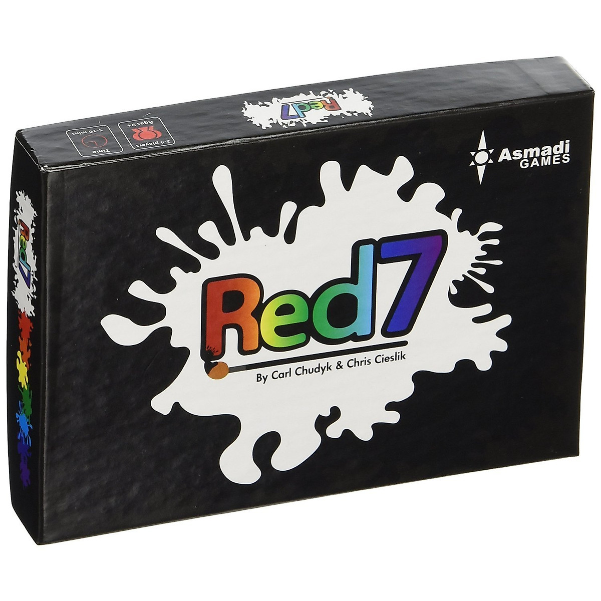 Asmadi Games ASI-0050 Red7 Card Game , Black
