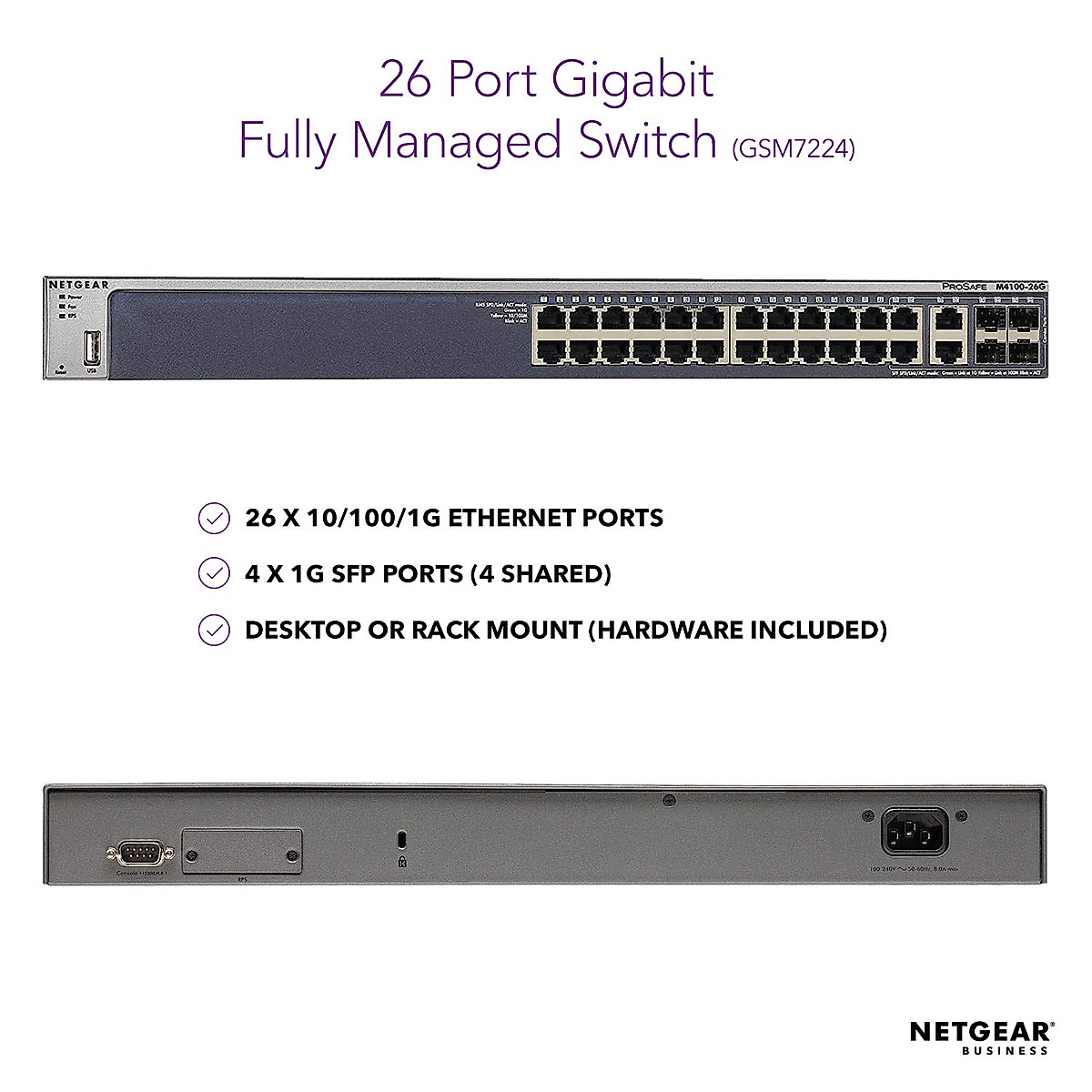 Prosafe 24-Port Gigabit Managed Switch