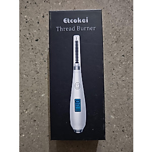 Etcokei USB Thread Burner Zap Thread Zapper Tool, Rechargeable Wax Carving Pen, Cord String Beading Supplies, Thread Burner for Jewelry Making Sewing Cutting Melting DIY Beadwork