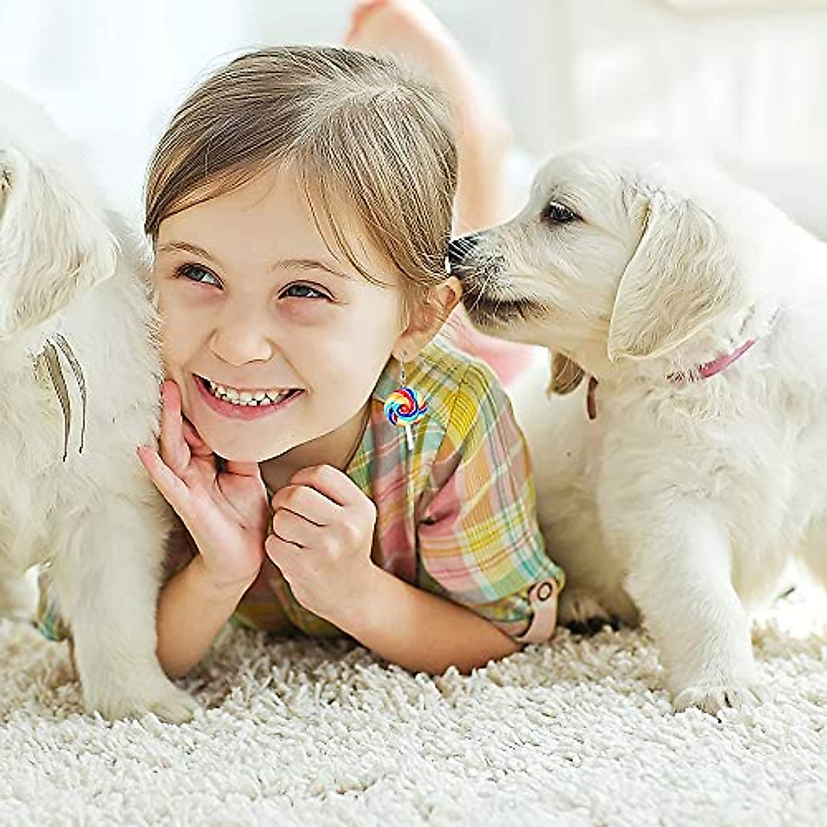 12/18 Pairs Cute Funny Earrings Weird Earrings Mushroom Goldfish Water Bottle Earrings Milk Tea Dangle Earrings Bulk for Women