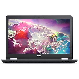 DELL Latitude E5570 15.6 inch Laptop, Intel Core i7-6600U 2.6GHz, 16GB RAM, 256GB SSD, CAM, Windows 10 Pro (Renewed)