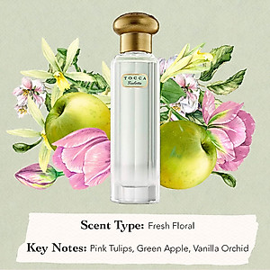 Tocca Dry Body Oil (100 ml) and Eau de Parfum (20 ml) in Giulietta - Fresh Floral, Pink Tulips, Green Apple, Vanilla Orchid