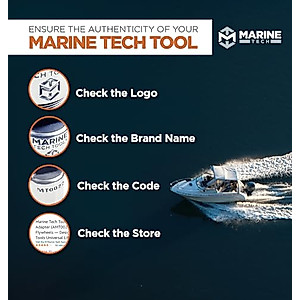 Marine Tech Tools Mercury Lifting Ring, Universal Lifting System AMT0022, Mercury Outboard Lifting Eye, Outboard Flywheel Puller, Mercury Lifting Eye, Boat Tools, Outboard Motor Stand