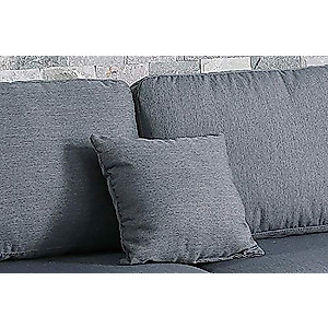 Poundex Upholstered Sofas/Sectionals/Armchairs, Grey