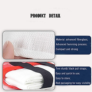 TONYKO Emergency Fire Blanket for Home and Kitchen -2Pack- Fire Suppression Blanket, Fiberglass Fireproof Blanket