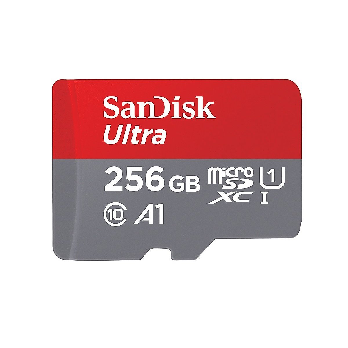 SanDisk Ultra Memory Card 256GB MicroSD for Nintendo Switch OLED Model Gaming System (SDSQUA4-256G-GN6MN) U1 UHS-I Class 10 Bundle with (1) Everything But Stromboli SD & MicroSDXC Card Reader