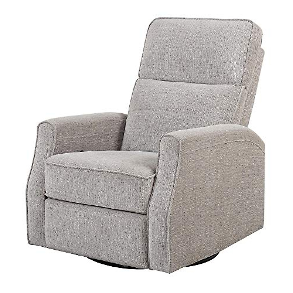 Emerald Home Tabor Wheat Swivel Reclining Glider with Swivel, Glider, and Reclining Functions Standard//Transitional