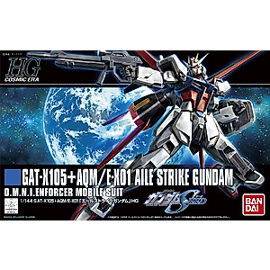 Bandai Hobby HGCE Aile Strike Gundam Model Kit (1/144 Scale)