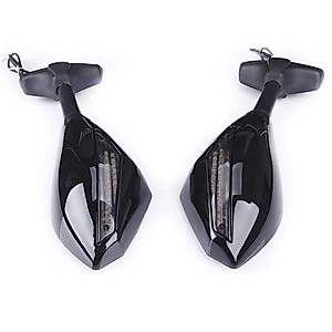 Motorcycle Led Turn Signal Side Mirrors For Yamaha YZF600 YZF R6 FZR600 Honda CBR600
