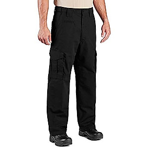 Propper Men's Critical Response Ems Pant - 65/35 Ripstop, Black, W: 48'' x Large: 37''
