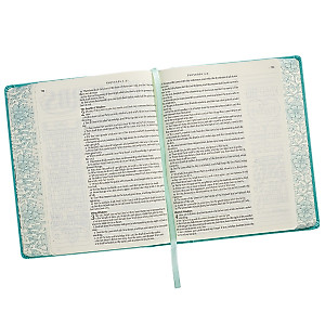 KJV Holy Bible, My Creative Bible, Faux Leather Hardcover - Ribbon Marker, King James Version, Teal w/Elastic Closure (KJV Creative Editions)