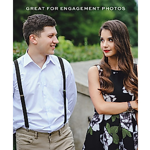 Man of Men Black Suspenders Men Tuxedo, Black Suspenders Women, Suspenders for Men, Tuxedo Suspenders for Men Black, Mens Black Suspenders