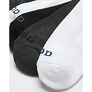 IZOD Men's Athletic Socks - Performance Cushion Quarter Socks (10 or 12 Pack), Size 6-12.5, Assorted (12Pk)