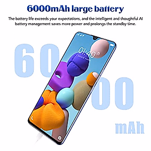 S22 Ultra 5G Unlocked Smartphone,6.4in Waterdrop Screen Cell Phone with Dual Camera,4GB RAM 64GB ROM MT6582 Quad Core Cell Phone,Support Dual Nano Sim Card,for Android 11()