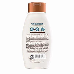Aveeno Rose Water & Chamomile Blend Sulfate-Free Conditioner with Colloidal Oat for Dry Sensitive Scalp, Gentle Cleansing Conditioner for Fine, Fragile Hair, Paraben & Dye-Free, 12 Fl Oz