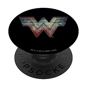 Wonder Woman 1984 Static Logo PopSockets Swappable PopGrip