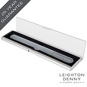 LEIGHTON DENNY Crystal Nail File in Aluminium Case - Large