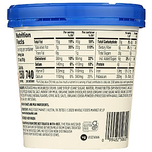 365 by Whole Foods Market, Ice Cream Chocolate Peanut Butter, 16 Ounce