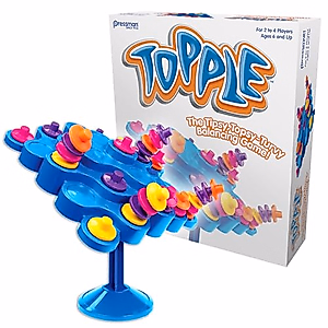 Pressman Toy - Original Topple Board Game Brown