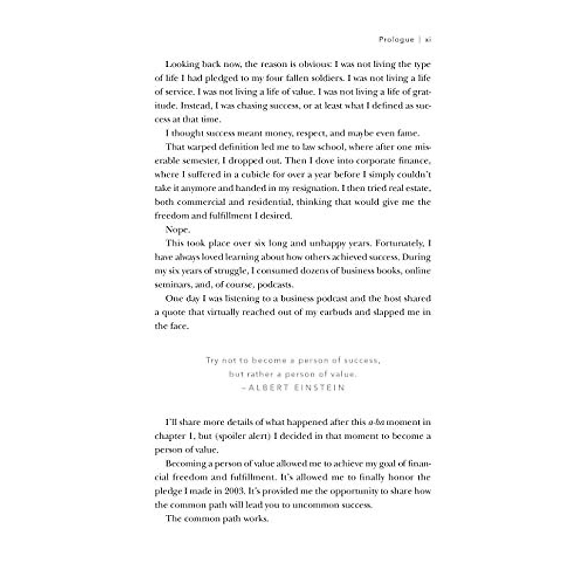 The Common Path to Uncommon Success: A Roadmap to Financial Freedom and Fulfillment