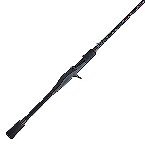 Abu Garcia Vendetta Casting Fishing Rod, Black, 6'6" - Medium Heavy - 1pc