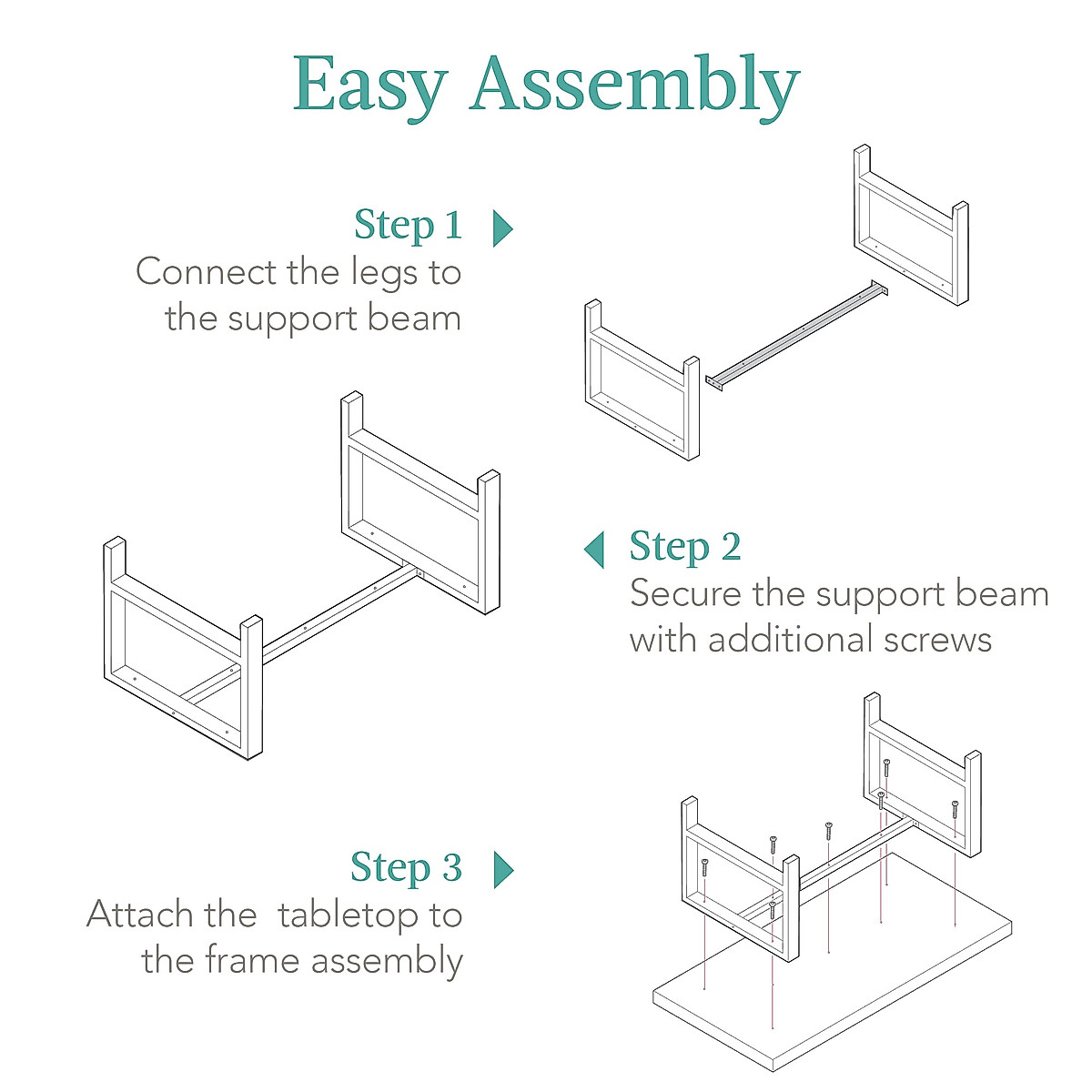 Best Choice Products 44in Modern Coffee Table Butcher Block Top Large Accent Table, Rectangular Wood Industrial Rustic Coffee Table for Living Room w/ 2in Metal Legs, 3in Tabletop - Gray