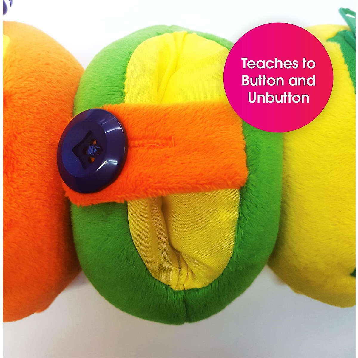 Edushape Dress-A-Pillar Multi-Colored 23"