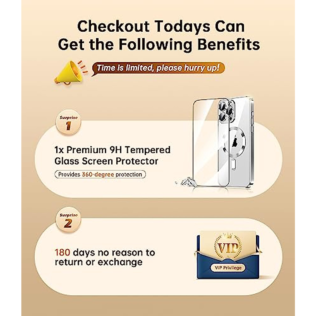 Waldeng for iPhone 13 Pro Max Case with Integrated Camera Lens Protection, [Seamless Work with Magsafe] [Metallic Glossy Soft Bumper], Diamond Clear Stylish Case for iPhone 13 Pro Max, Shiny Silver