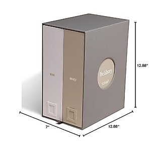 Savor | Deluxe School Years Keepsake Box | Fabric Bound Acid-Free Childhood Keepsake and Memory Organizer with Labels for Birthday, Graduation, Mitzvah, Mother’s Day, and Baby Shower