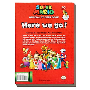 Super Mario Official Sticker Book (Nintendo®): Over 800 Stickers!