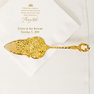 Weddingstar Small Intricate Gold Cake or Pie Server