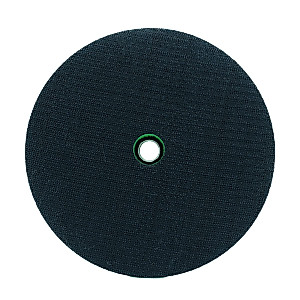 3D 6” Green Rotary Backing Plate | 5/8” Thread | Hook-and-Loop System | Flexible Backing Pad for Rotary Polisher | Sanding, Polishing, Buffing | Professional Grade