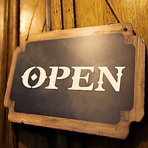 DZXCYZ 4 Inch Letter Stencils and Numbers, 38 Pcs Alphabet DIY Craft Stencils, Reusable Plastic Drawing Templates for Painting on Wood, Wall, Fabric, Rock, Floor, Signage, Door Porch