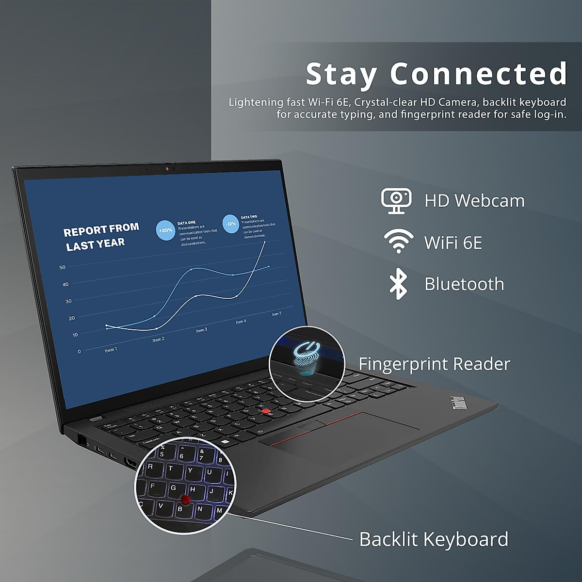 Lenovo ThinkPad T14s Gen 3 Business Laptop, 14.0'' FHD IPS Touchscreen, AMD Ryzen 7 PRO 6850U Octa-core, 16GB RAM, 2TB SSD, WiFi, Bluetooth, Webcam, Win 10 Pro, Black, 32GB Hotface USB Card