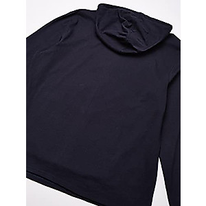 Champion Hoodie, Cotton Mid-Weight Hooded T-Shirt, Comfortable Men's Tee, Navy-549921, X-Large