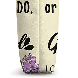 Christian Flowers - Do All To The Glory Of God Scripture Tote Bag
