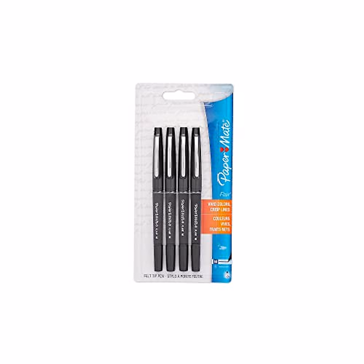 Paper Mate Flair Felt Pens Medium Point Black Ink