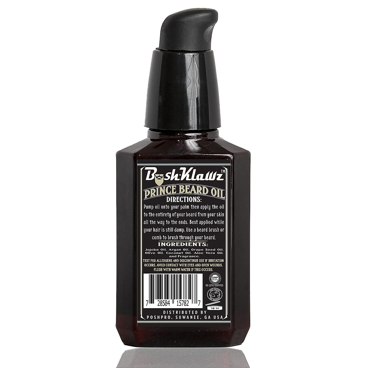 BushKlawz Premium Prince Beard Oils Variety Set Pack Bundle of 5x Full size Bottles of Each of our Beard Prime Oils Kit Best Gift for Men Christmas, Fathers Day, Friday, Monday Deals