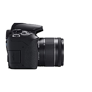 Canon EOS Rebel T8i EF-S 18-55mm is STM Lens Kit, Black (Renewed)