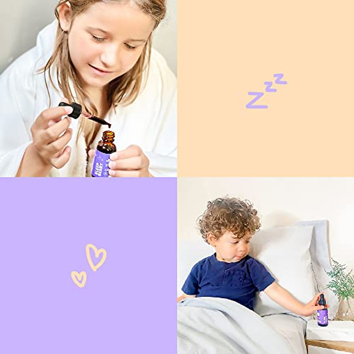 JoySpring SleepBerry Melatonin for Kids with Elderberry - Liquid Melatonin for Kids Sleep Support - Natural Children Melatonin Liquid with Vitamin D - Melatonin for Kids Liquid - Toddler Melatonin