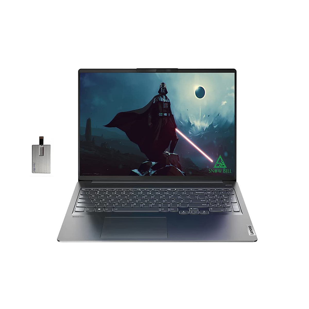 2022 LENOVO Ideapad 5 Pro 16" 2.5K QHD IPS Display (2560 x 1440) Laptop, AMD Ryzen 5 5600H, 8GB RAM, 512GB PCIe SSD, AMD Radeon RX Vega6, Backlit Keyboard, Win 11, Gray, 32GB USB Card