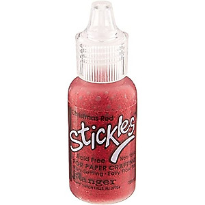 Stickles Glitter Glue .5oz, Christmas Red