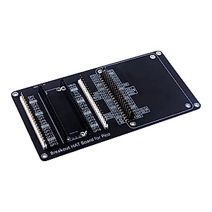 GeeekPi Breakout HAT Board for Raspberry Pi Pico/Pico W, GPIO Expansion Board Breakout HAT Module for Raspberry Pi Pico/Pico W, Support Raspberry Pi HAT Board with 40Pin Pin Header