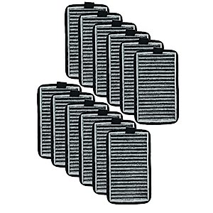 Nispira DSTx 2.0 Air Purifier Carbon HEPA Filter Replacement | Compatible with Clarifion Plug in Air Ionizer | Remove Smoke, Pet Dander, Odor | Pack of 12