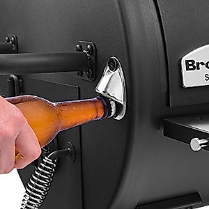 Broil King 955050 Smoke Offset 500 Offset Smoker and Grill, Black