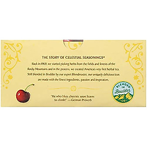 Celestial Seasonings Black Cherry Berry Tea, 20 ct